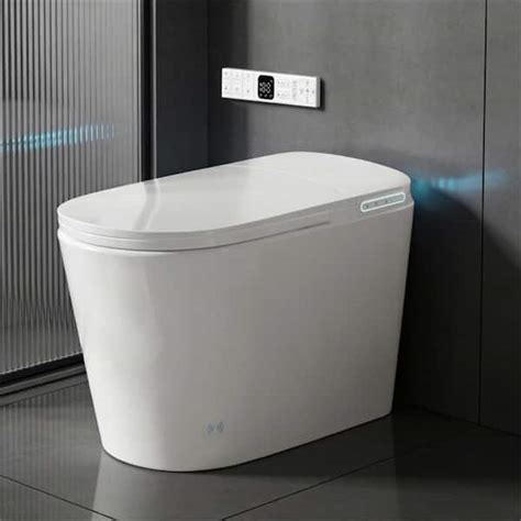Vipbear Smart Toilet With Bidet Built Inmodern Tankless Toiletone Piece Toilets With Soft