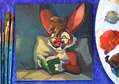 Max Hare Reading A Book By Pandapaco On Deviantart