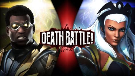Black Lightning Vs Storm By Connordiesel On Deviantart