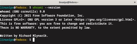 Whoami Command In Linux Linuxips