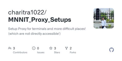 Github Charitra1022mnnitproxysetups Setup Proxy For Terminals And
