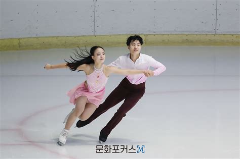 현장스케치 2023 Isu 피겨 주니어 그랑프리 파견선수 선발전 2일차 주니어 아이스댄스 김지니and이나무 문화포커스