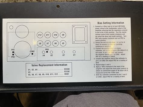 Marshall Vba 400 A Look Inside For A Service Repairs And Technical
