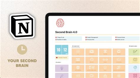 Second Brain Notion Template YouTube
