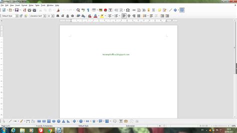 Mengenal Antarmuka Libreoffice Writer Terampil Office