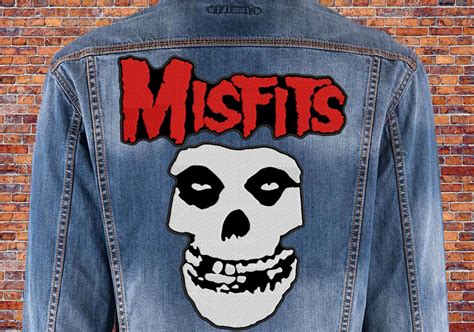 Misfits Back Patch Set Sew On Patch Etsy
