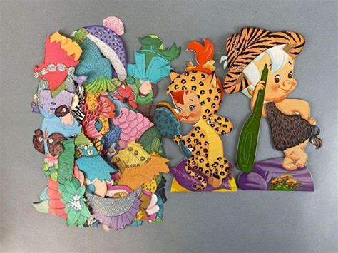Hanna Barbera Pebbles And Bamm Bamm Cut Out Dolls Matthew Bullock