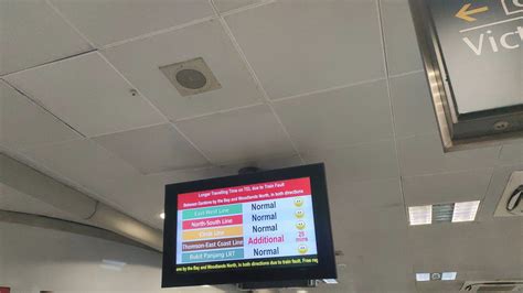 Train Services Disrupted On Thomson East Coast Line During Peak Hour