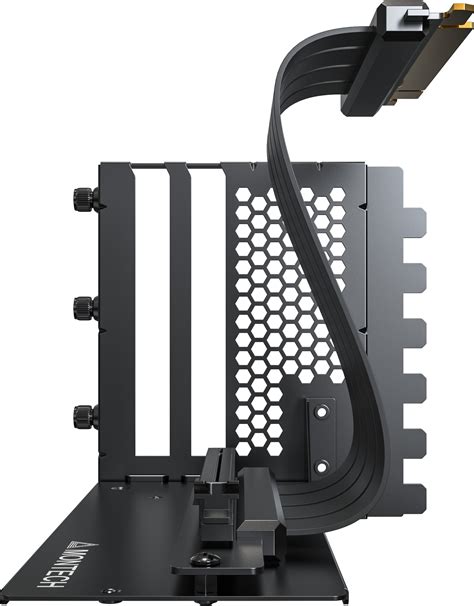 Montech Black 200mm Pcie 4 0 Riser Cable Vertical Gpu Mounting Kit Wootware