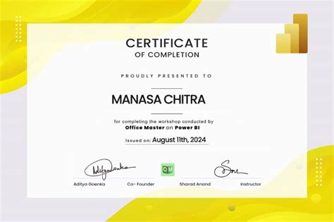 Powerbi Dataanalysis Certification Learningjourney Manasa Chitra