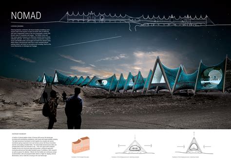 Architecture Project Woven Membrane Structures Integrating Glulam