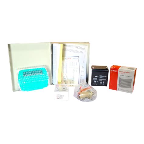 Dsc Kit16 101scp01nt With Pc1616 Pk5501 Keypad Motion Siren Battery And Rj31x Ebay