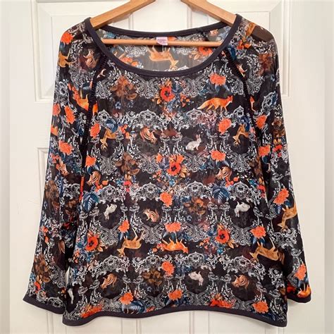 Bongo Xl Sheer Woodland Animals Fox Deer Rabbit Squir Gem