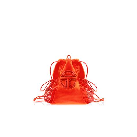 Mini String Bag Vivid Orange