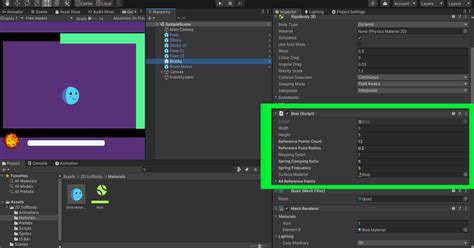 2d Round Softbody With Sticky