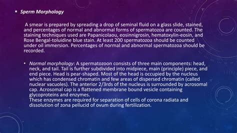 Semen Analysis Or Seminal Fluid Analysis Pptx Infertility Reproductive Health