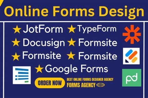 I Will Create Online Form Using Jot Form Type Form Google Form For