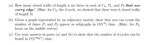 Solved In An Earlier Lecture We Showed That Given A Chegg