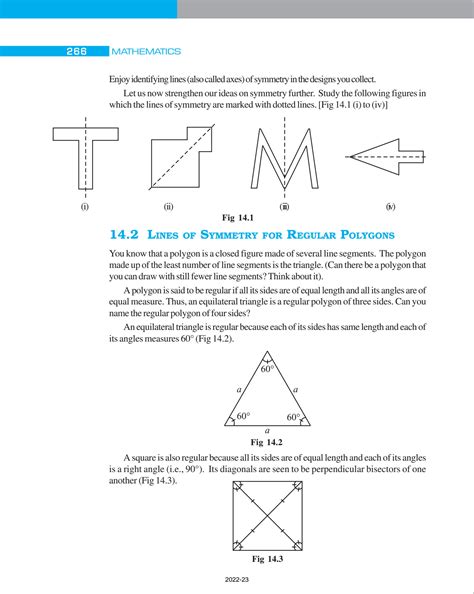 SOLUTION Mathematics Book For Class 7 Maths Symmetry Studypool