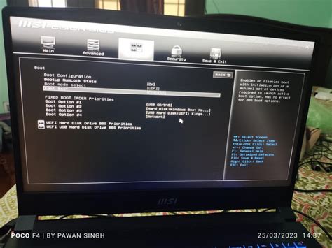 What Is Fast Boot Option In Bios Msi Laptop R Msilaptops