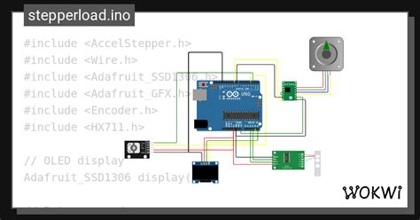 Stepper With Load Cell Ino Final Wokwi ESP32 STM32 Arduino Simulator