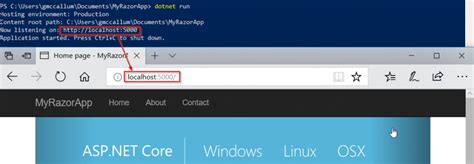 Basic ASP Net Core Razor App In Docker From Inception To Production