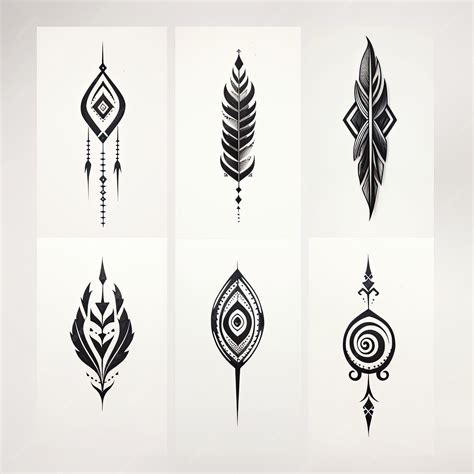 Native American Feather Tattoo Designs For Women