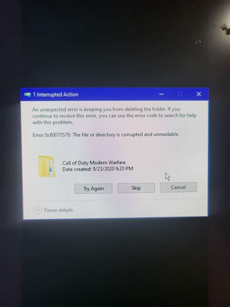 Im Unable To Delete This Corrupt File Tried Deleting In Safe Mode To The Same Message R Im Unable To Delete This Corrupt File Tried Deleting In Safe Mode To The Same Message R
