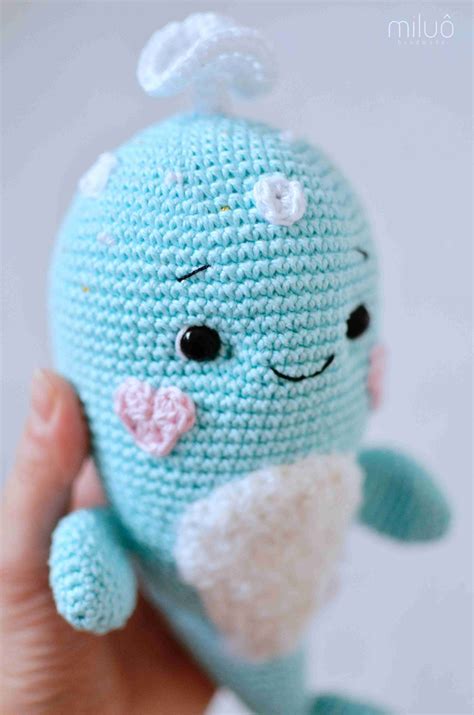 Háčkovaná Veľryba Miluo