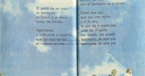 Libros De Primaria De Los 80 S El Patio De Mi Casa Libro De Primero
