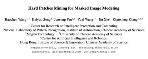 CVPR 2023 HPM在掩码学习中挖掘困难样本带来稳固性能提升 Masked 模型 patch