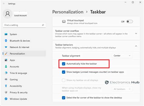 Vanishing Taskbar Hide It In Windows 10 11 Simple Guide