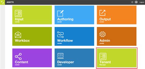 Tenant Manager Overview Assette Support