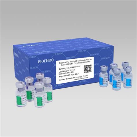 Bioendo ™ Kc Endotoxin Test Kit Kinetic Chromogenic Assay Fabricants Et Fournisseurs Prix Bioendo ™ Kc Endotoxin Test Kit Kinetic Chromogenic Assay Fabricants Et Fournisseurs Prix