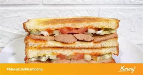 Resep Sandwich Beef Sausage Sederhana Rumahan Di Yummy App