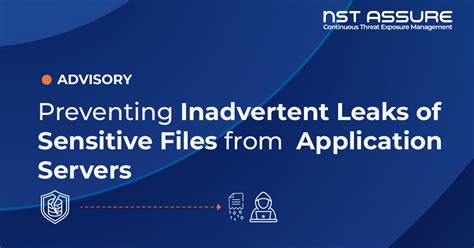 White Papers And Advisories Preventing Inadvertent Leaks Of Sensitive