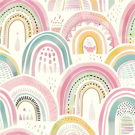 Colorful Abstract Rainbow Patterns Background Stock Image Image Of