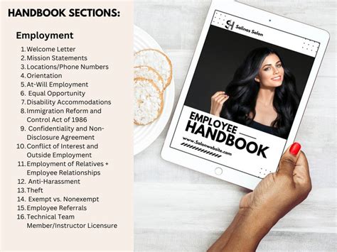 Salon Employee Handbook Template
