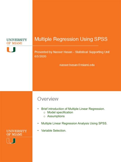 Regression Webinar Pdf Regression Analysis Linear Regression