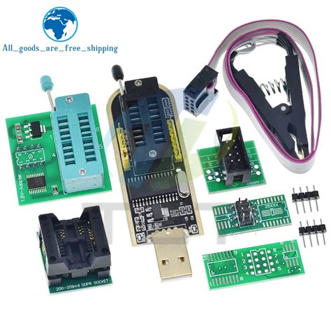 TZT CH341A 24 25 S Rie EEPROM Flash BIOS Module De Programmeur USB