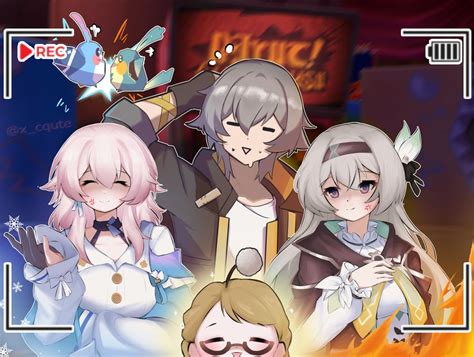 Trailblazer Firefly March 7th Caelus And March 7th Honkai And 1