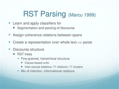 ppt discourse structure powerpoint presentation free download id