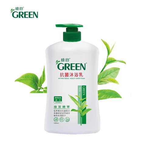 綠的green 抗菌沐浴乳 綠茶精油1000ml 一般沐浴乳 Yahoo奇摩購物中心