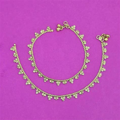 Antique Classic Payal With Gold Plating 226731 At ₹ 300pair Antique