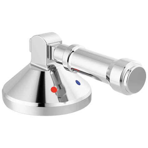 3 Hole Roman Tub Whand Shower Handle Kit Level In Lumicoat® Chrome