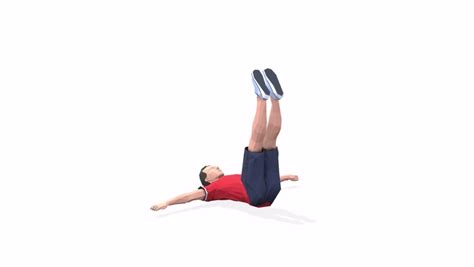 Grasshopper Push Ups 3d Model Woman Stock Footage Video 100 Royalty