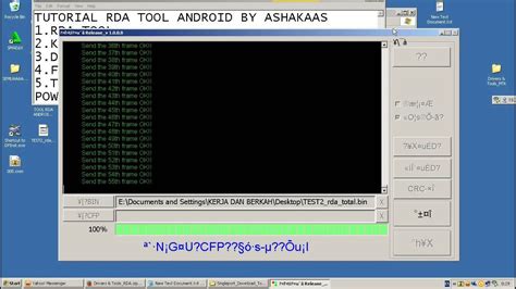 Tutorial Rda Android Tool By Ashakaas Youtube