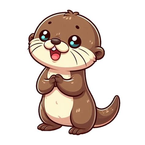 صورة كرتون لثعلب الماء 2025