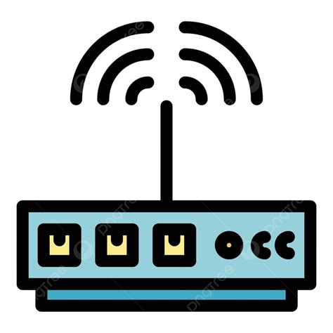 Web 調製解調器圖標顏色平 港口 流動的 電子向量圖案素材免費下載PNGEPS和AI素材下載 Pngtree