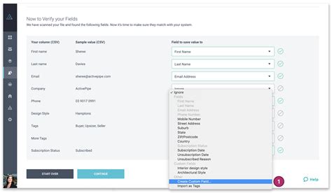 Create A New Text Or Date Type Custom Field Activepipe